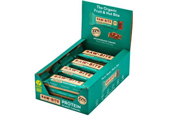 Protein Peanut Caramel (12'er box) – rawbite.com
