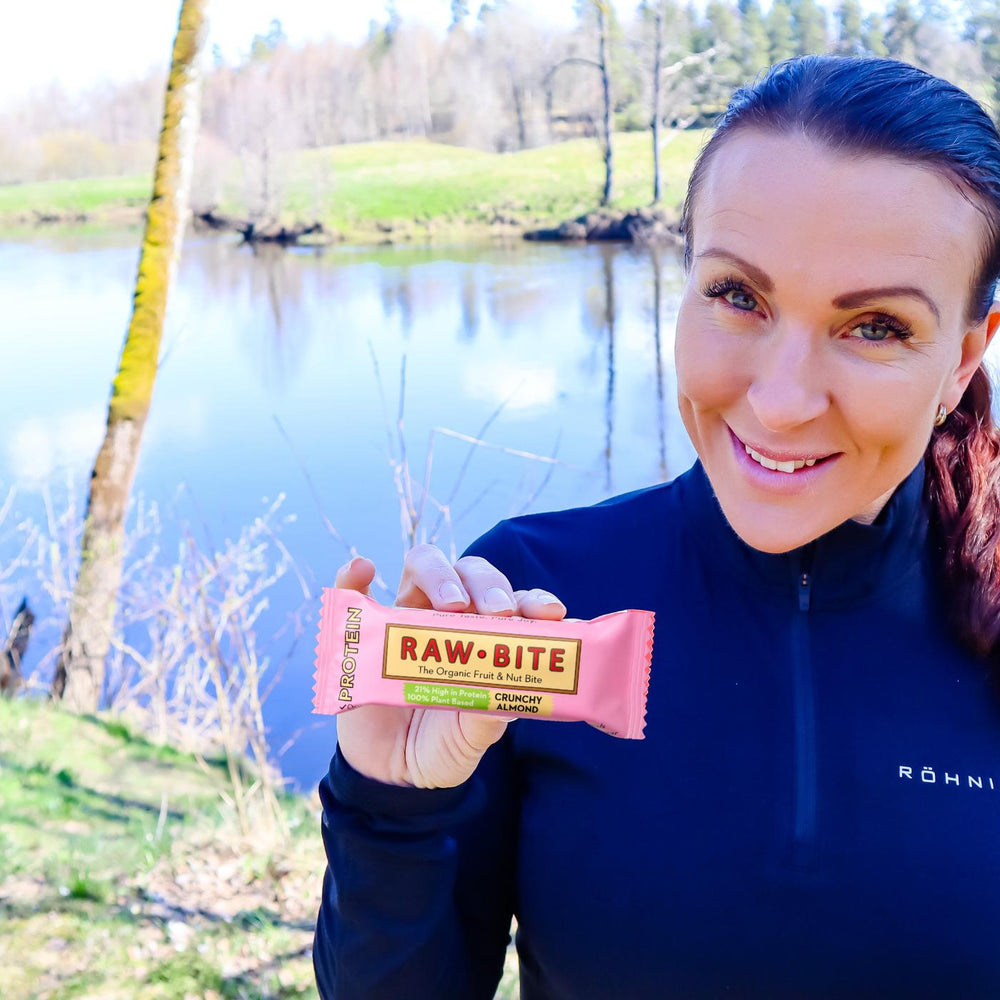 Protein Crunchy Almond (45 g bar) – rawbite.com